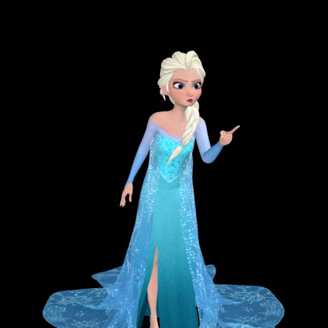 Elsa rig - AnimProps