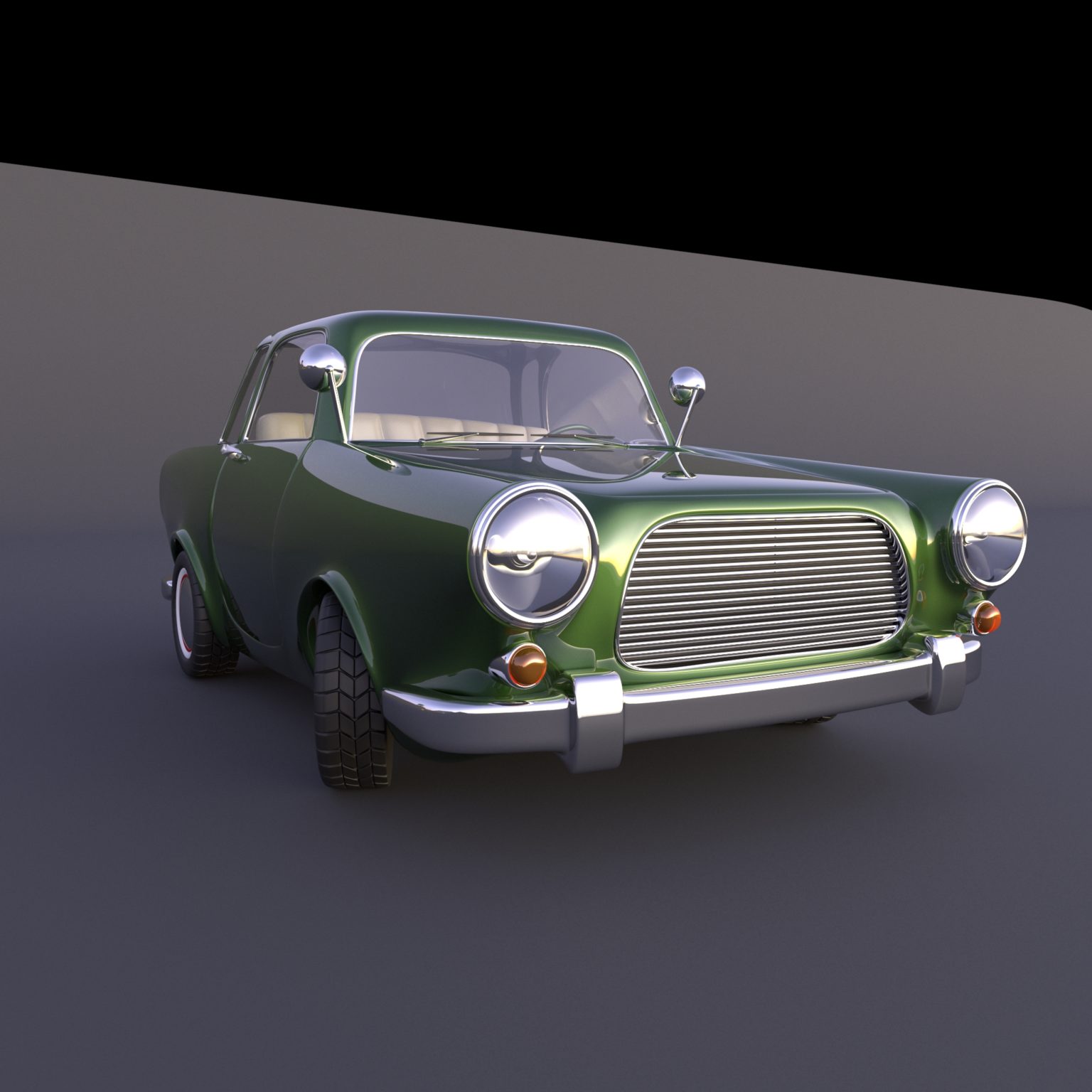 Stylized Car Rigged - AnimProps
