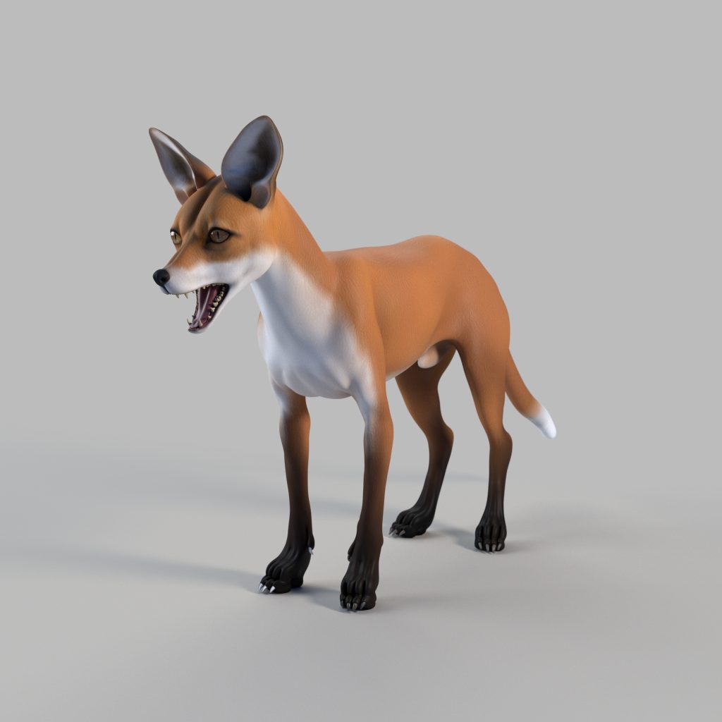 Fox Rig - AnimProps