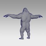 Silverback gorilla Rig - AnimProps