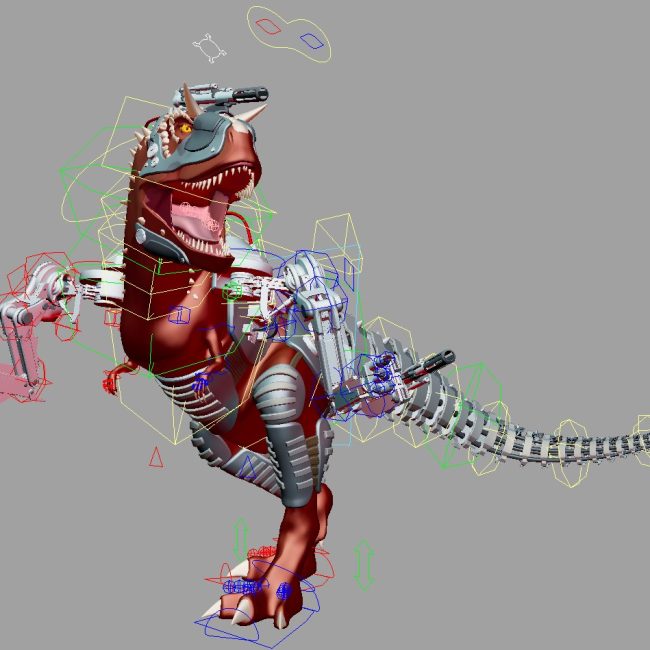 Weaponized Carnosaurus - AnimProps