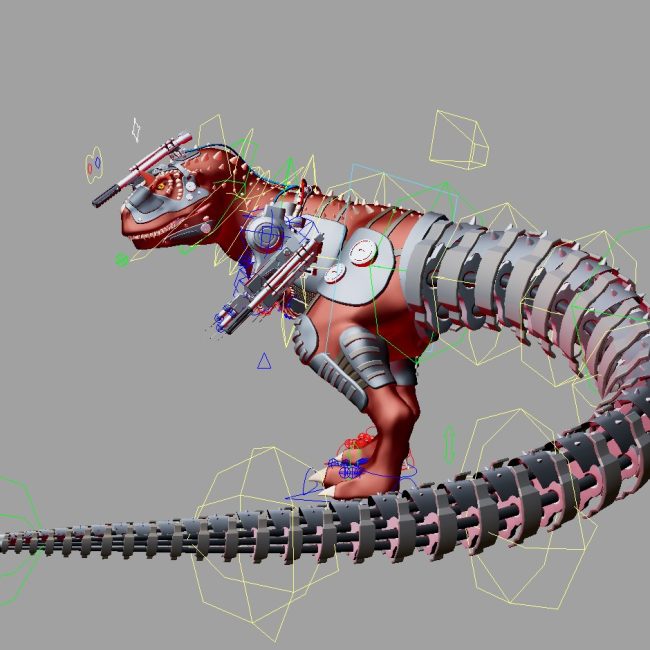 Weaponized Carnosaurus - AnimProps