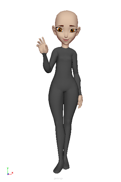 angie free character rig for maya - AnimProps