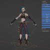 Jinx Character Rig Blender - AnimProps