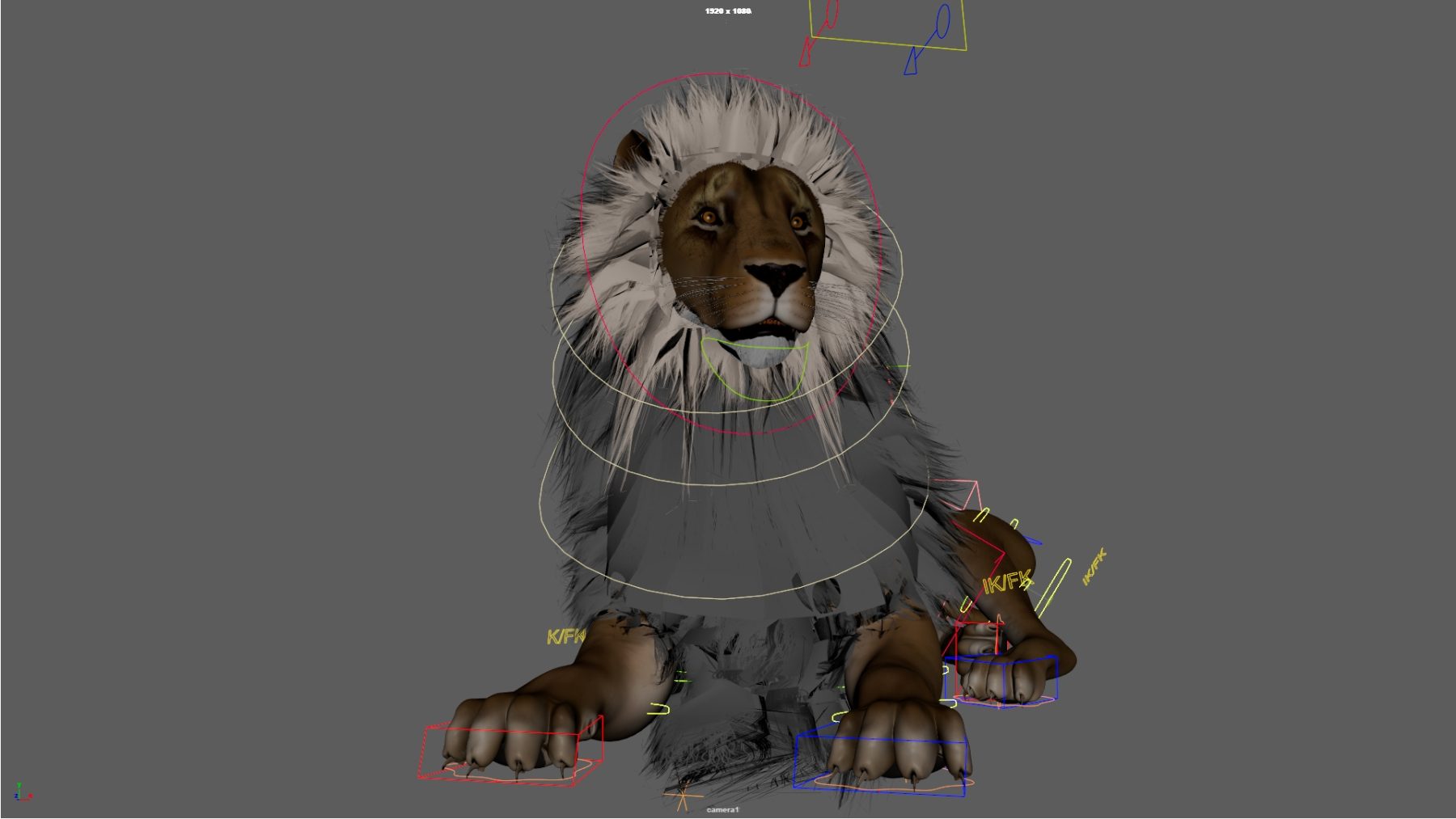 Lion Rig - AnimProps