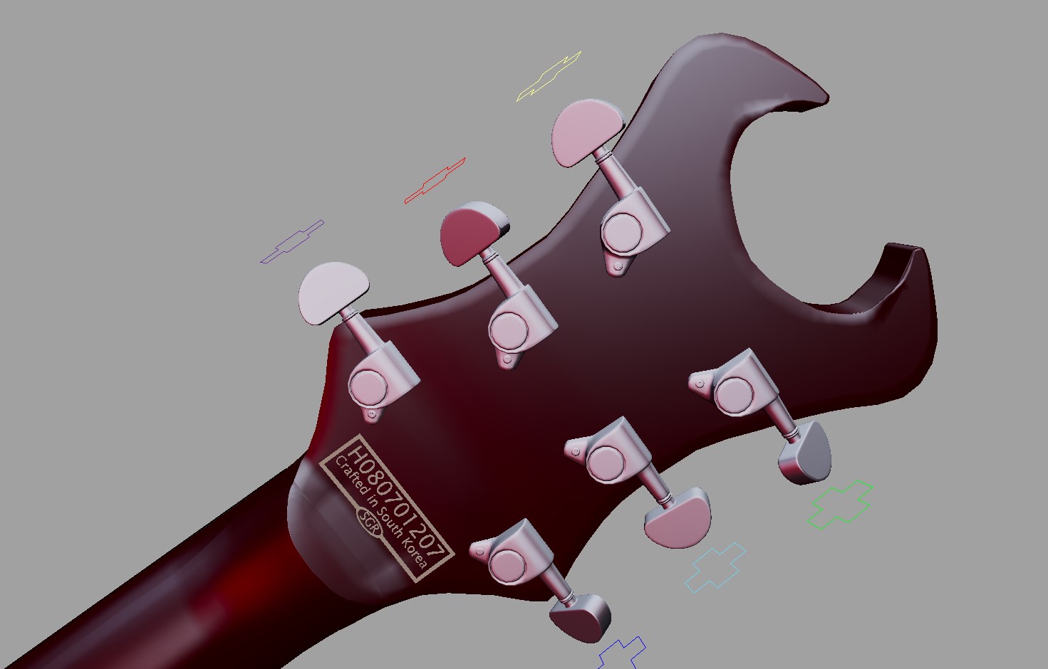 Guitar Rig - Schecter Devil Custom - AnimProps