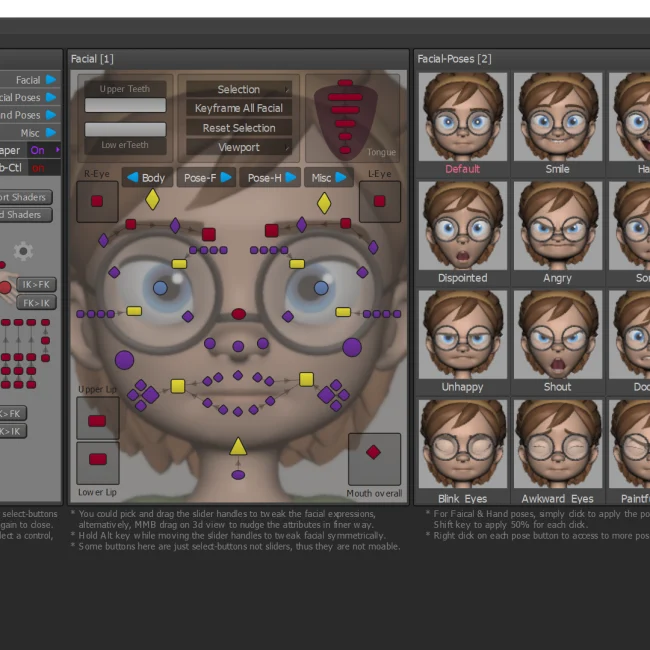 Kayla Classic Rig (+ Kyle Mod) - AnimProps