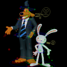 Sam and Max Rig - AnimProps