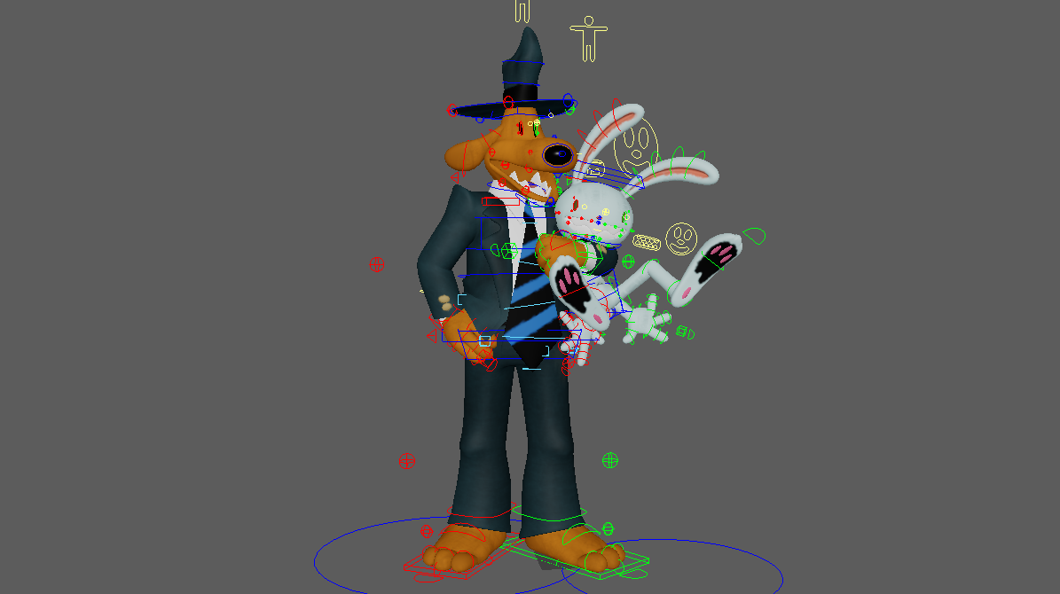 Sam and Max Rig - AnimProps