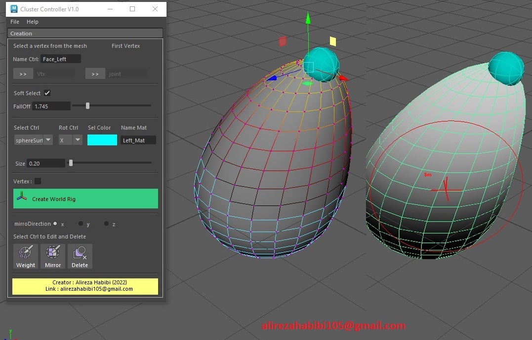 arh_Cluster Controller V1.1 - AnimProps