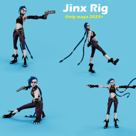 Jinx Rig Free - AnimProps