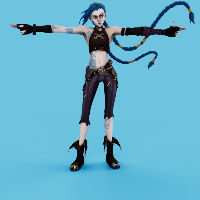 Jinx Rig Free - AnimProps