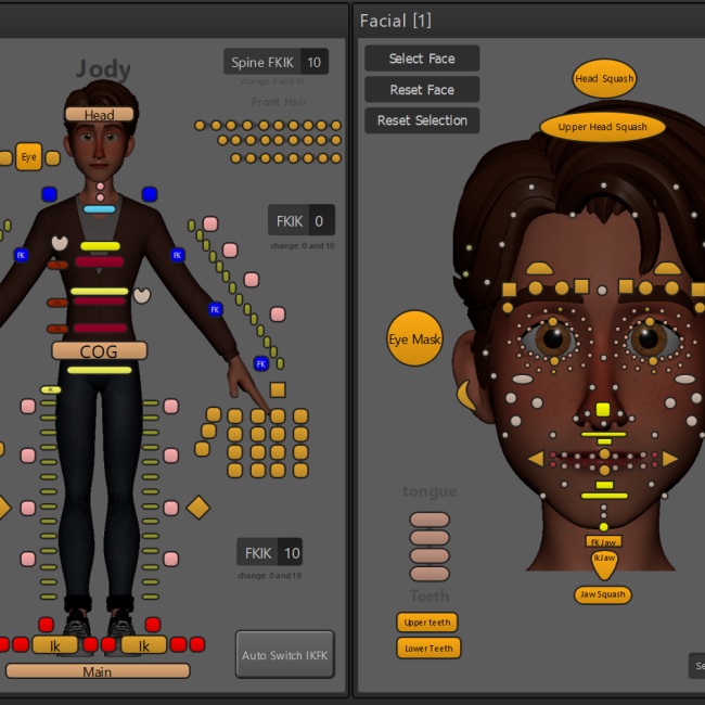 Dustin Maya Rig - AnimProps
