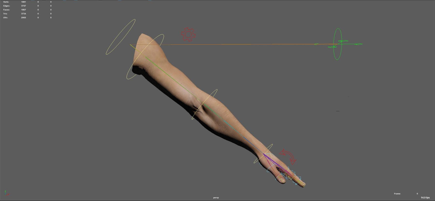 Realistic Arm Rig - AnimProps