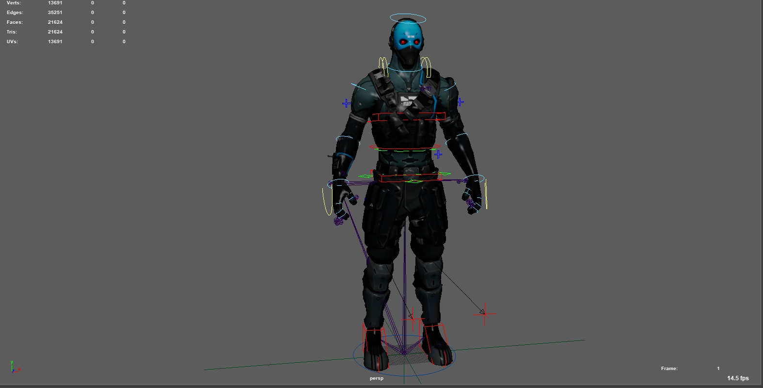 Maskman Rig - AnimProps