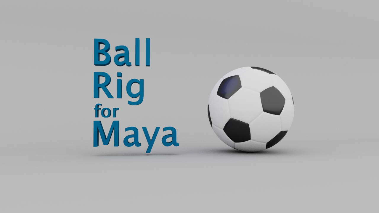 Auto-Rolling Ball Rig for Maya - AnimProps
