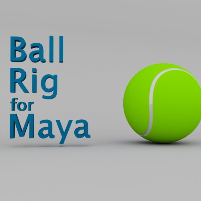 Auto-Rolling Ball Rig for Maya - AnimProps